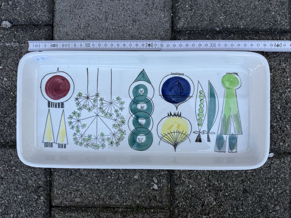 Rörstrand Picknick Service Platte Keramik vintage Schweden (Gebraucht ...