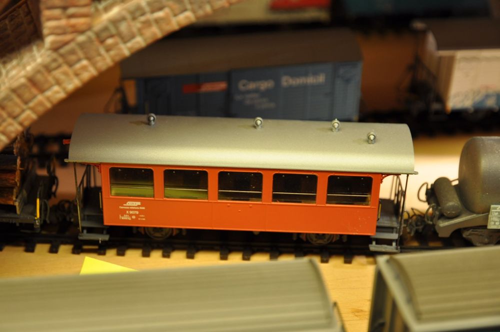 RhB - Bemo - Wagon d'èquipe travaux + 3 wagons couverts | Kaufen auf ...
