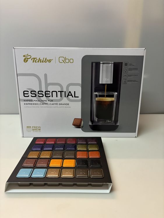 Qbo ESSENTIAL Kapselmaschine inklusive 30 Kapseln NEU (Neu und ...
