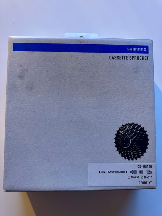 Shimano XT 1x12 Kassette - CS-M8100 (10-51) (Neu und originalverpackt) in Hirschthal für CHF 72 ...