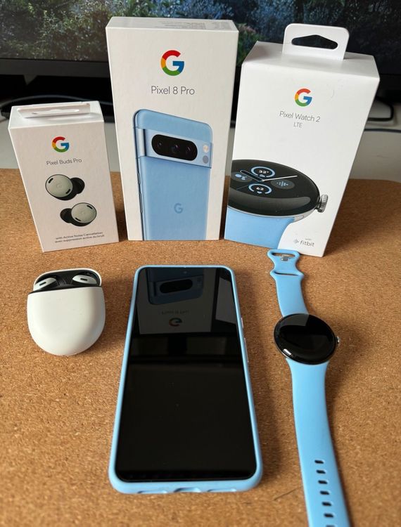 Google Pixel8 Pro 256GB + Pixel Watch 2 LTE + Pixel Buds Pro (Gebraucht) in Kerns für CHF 580 ...