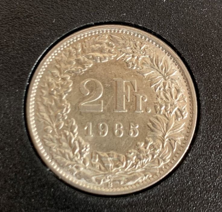 1965 Münze 2 Franken Silber (Gebraucht) in Eggersriet für CHF 4.9 – mit Lieferung auf Ricardo kaufen