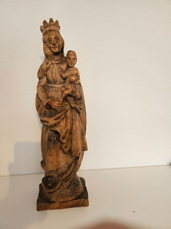 Heiligenfigur Maria mit Kind (Gebraucht) in Winterthur für CHF 8 – mit Lieferung auf Ricardo kaufen
