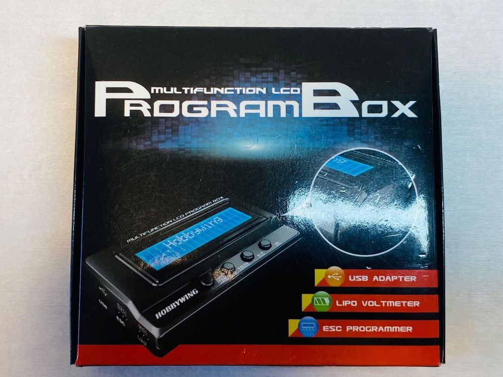 BOX DE PROGRAMMATION HOBBYWING (Neu (gemäss Beschreibung)) in Yverdon ...