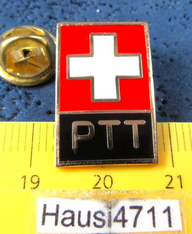PTT POST SCHWEIZ SCHMUCK-PIN ENAMEL GOLDIG 22X15MM KLEIN-FEI (Gebraucht) in Ettingen für CHF 4. ...
