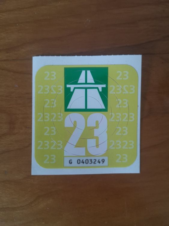 Vignette autoroute - Autobahnvignette 2023 | Kaufen auf Ricardo
