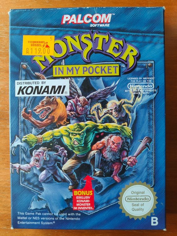 Monster in my Pocket Nintendo NES (Gebraucht) in Bern für CHF 178 – mit ...
