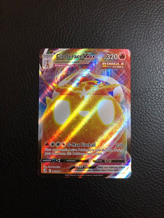 Fusion Strike Cinderace Vmax 45/264 Ab 1 | Kaufen auf Ricardo