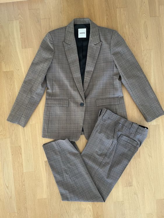 Sandro Paris checked blazer and trousers (Neu (gemäss Beschreibung)) in ...