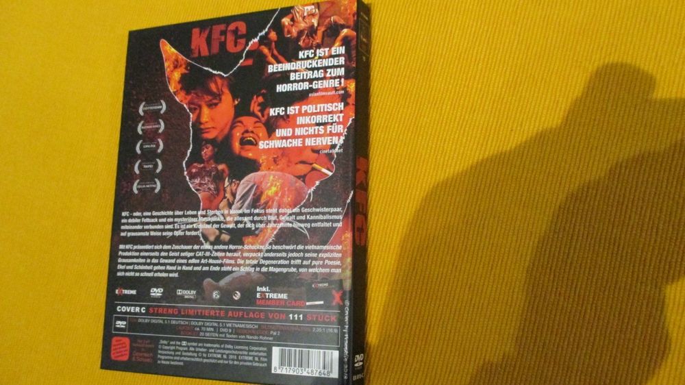 Mediabook KFC / DVD sehr RAR (Neu (gemäss Beschreibung)) in Wattenwil ...