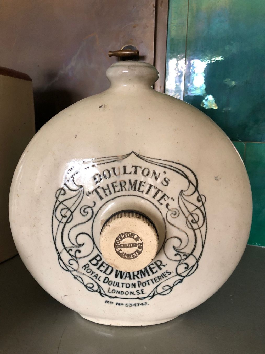 Exklusives 5-tlg. Konvolut Royal Doulton „Thermette“ | 1900 (Gebraucht ...