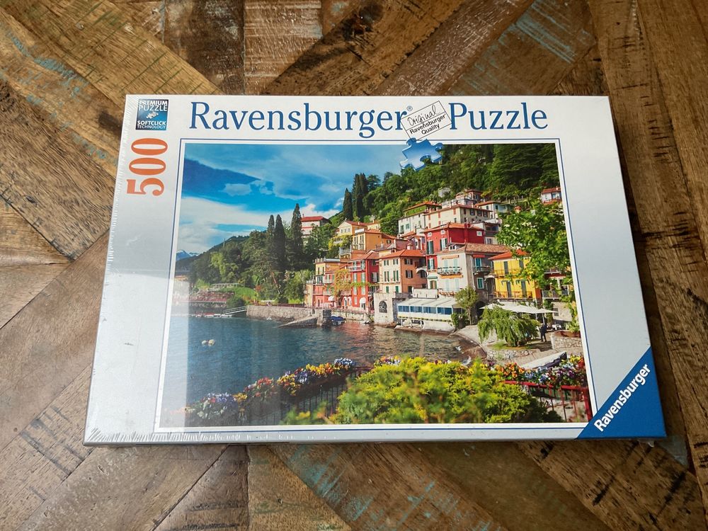 NEU Ravensburger Puzzle (500 Teile) “Comer See, Italien” (Neu und ...