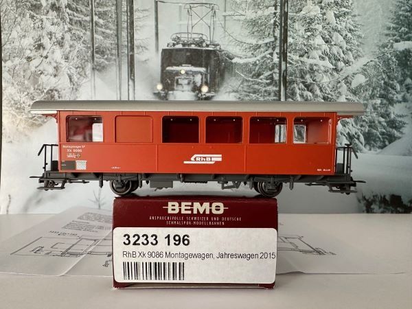 Bemo H0m; 3233 196 Xk 9086 Montagewagen, Jahreswagen 2015 | Kaufen auf ...