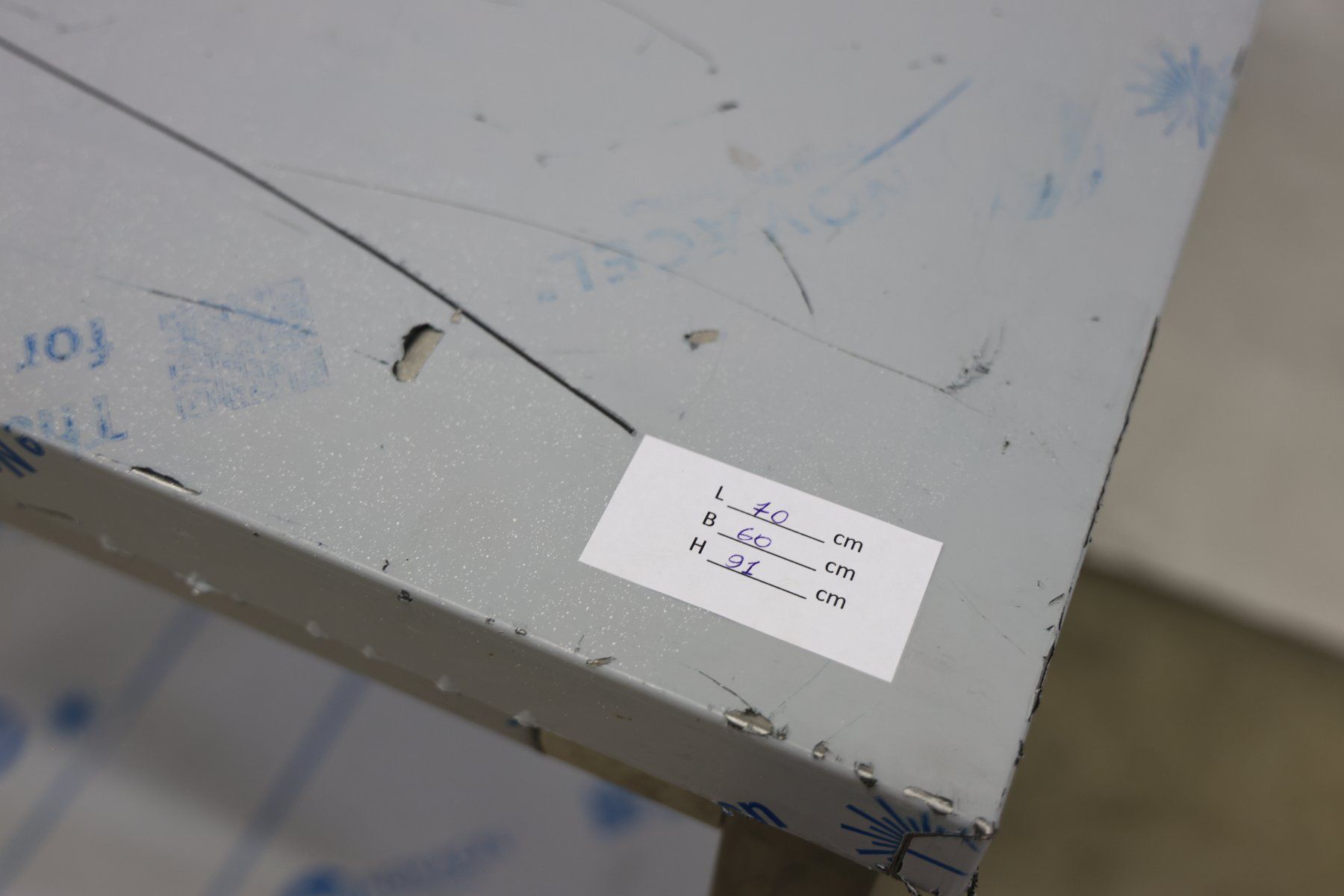 Rollwagen/Beistelltisch aus Chromstahl Liquidation Rollen (Neu und ...