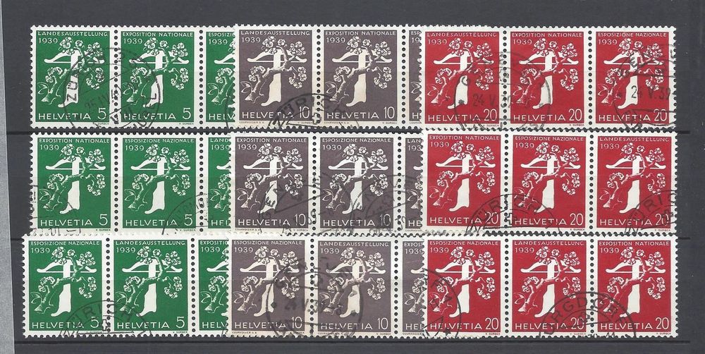 1939 : Landi Serie Nr. Z25a - Z27c | Kaufen auf Ricardo