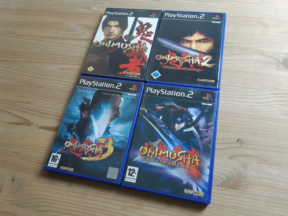 Onimusha Set 4 PS2 Games: Warlords 2 3 Dawn of Dreams (Gebraucht) in Welschenrohr für CHF 39 ...