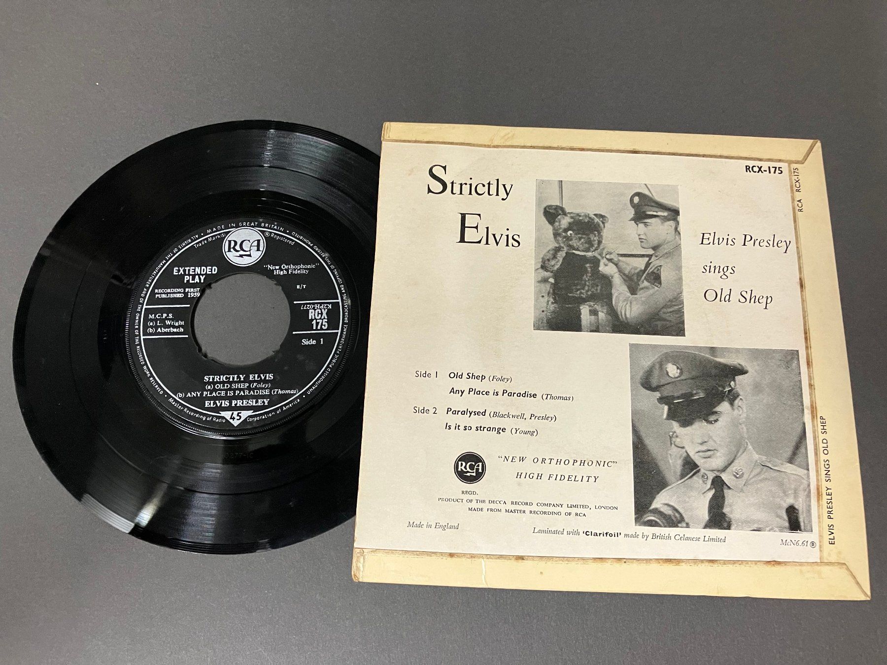 Elvis Presley / EP Sings Old Shep / UK (Gebraucht) in Nussbaumen AG für ...