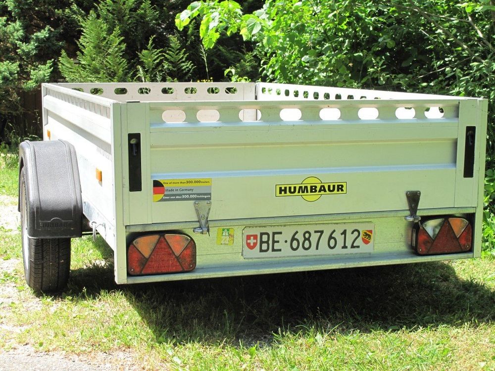 Anhänger Humbaur H13K (Gebraucht) in Eriswil für CHF 860 – nur Abholung ...