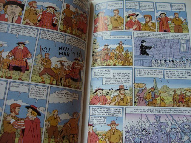 Comic Schweiz Geschichte ALS DIE HELDEN SUPPE KOCHTEN. | Kaufen auf Ricardo