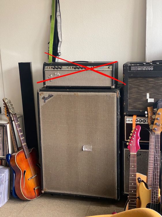 Fender Bassman 4x12 Pyramid Cabinet 1970s (Gebraucht) in Zürich für CHF ...
