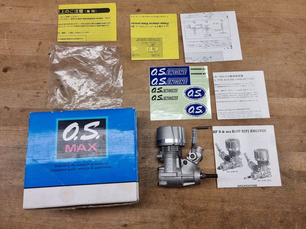 OS MAX 21 RF-B Gruapner Kyosho Tamiya | Kaufen auf Ricardo