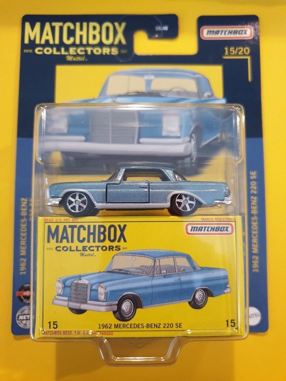 Matchbox 1962 MERCEDES-BENZ 220 SE (Neu und originalverpackt) in ...