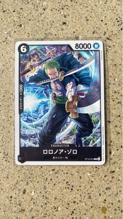 Roronoa Zoro ST14-013 Card (Neu (gemäss Beschreibung)) in Zürich für ...