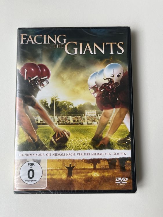Facing the Giants - DVD - Sportfilm - Gib niemals auf. (Neu und ...