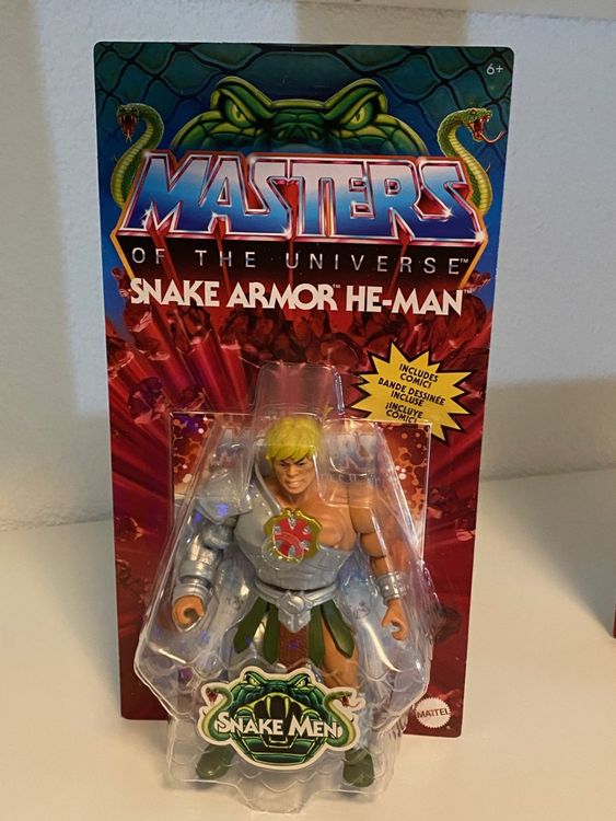 Masters of the Universe Origins Snake Armor He-man (Neu und ...
