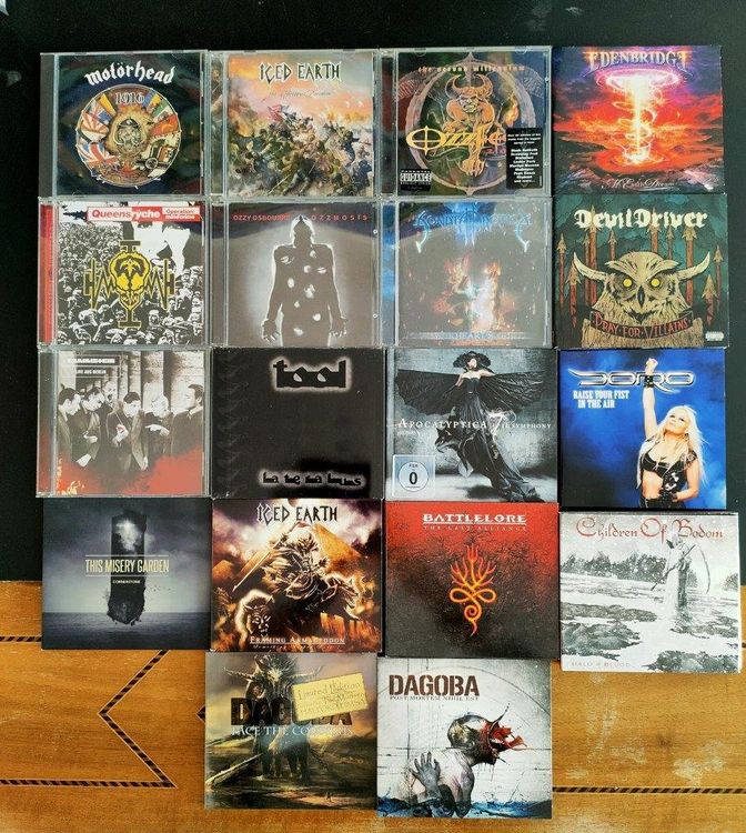 Lot de CDs Hard Rock, Metal, Thrash, Death, Gothic | Kaufen auf Ricardo
