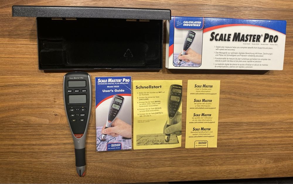 Scale Master Pro digitaler Planmesser Model 6228 (Neu (gemäss Beschreibung)) in Wiezikon b ...