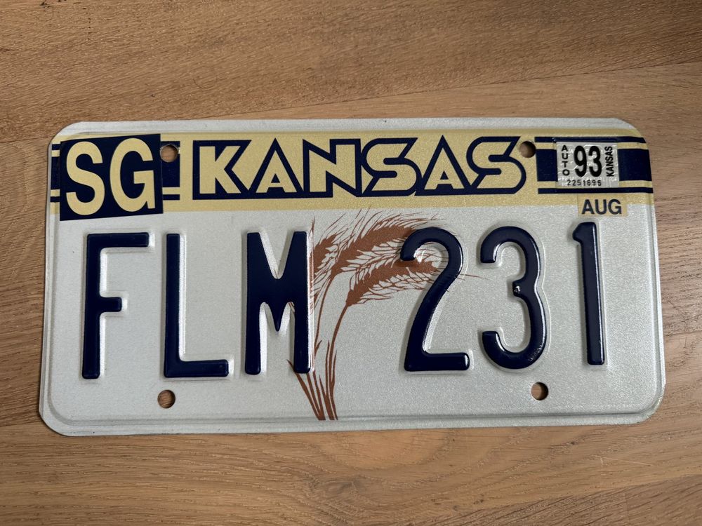 Autokennzeichen Nummerschild Kansas USA | Kaufen auf Ricardo