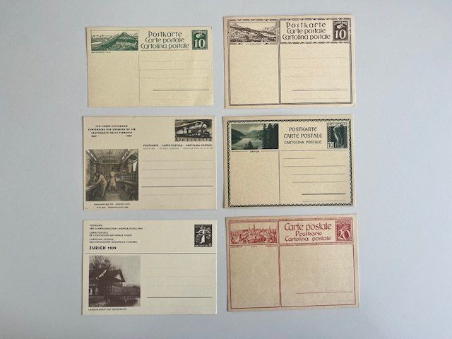 Ganzsachen Schweiz (Neu (gemäss Beschreibung)) in Adliswil für CHF 10 – mit Lieferung auf ...