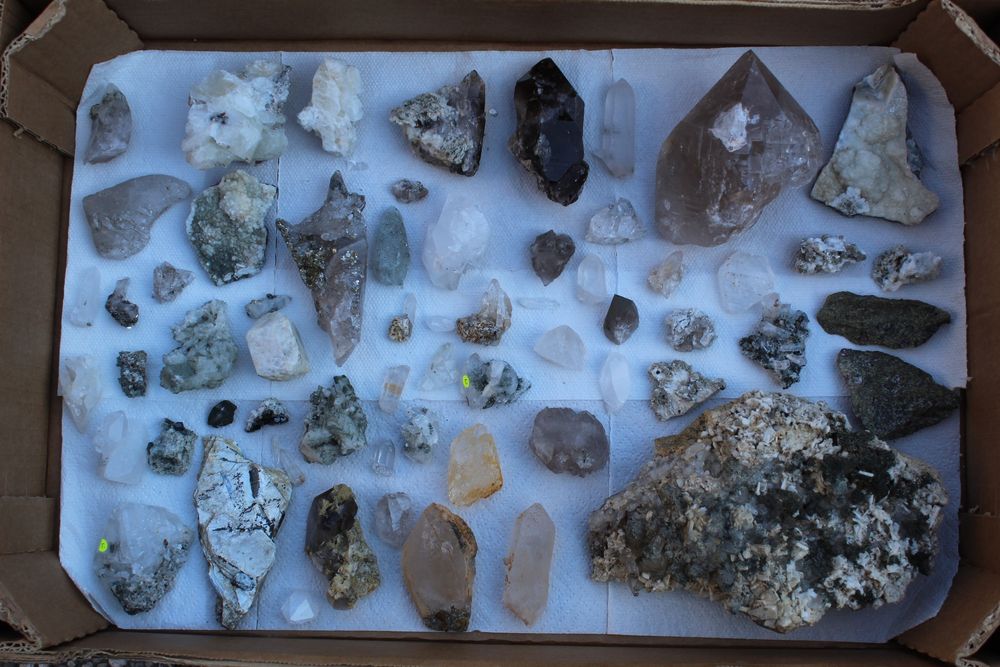 Bergkristalle, alpine mineralien - mineraux alpine. | Kaufen auf Ricardo