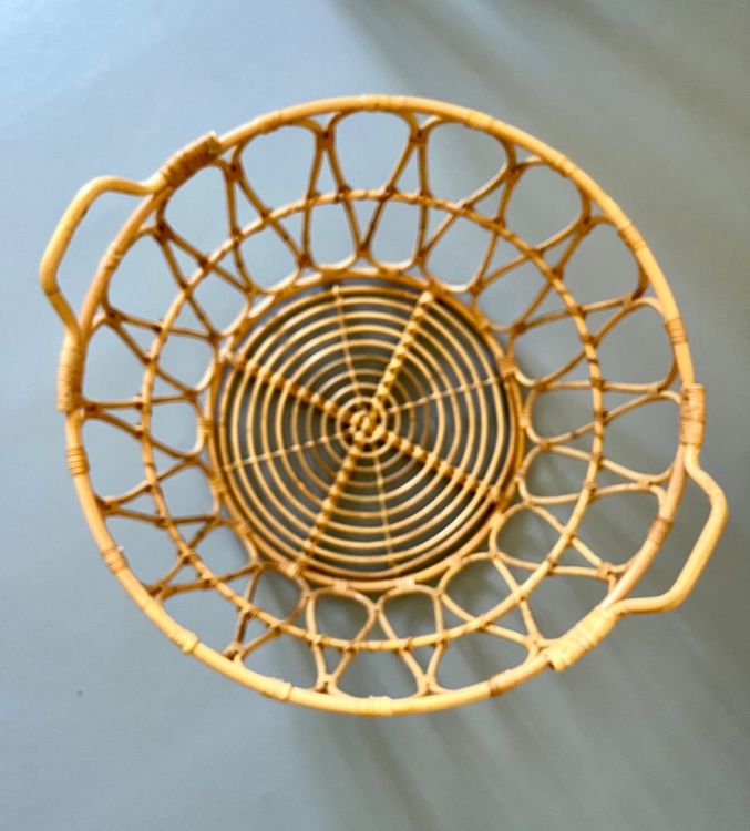 IKEA Rattan Korb SNIDAD, 54x39 cm (Gebraucht) in Basel für CHF 20 – nur ...
