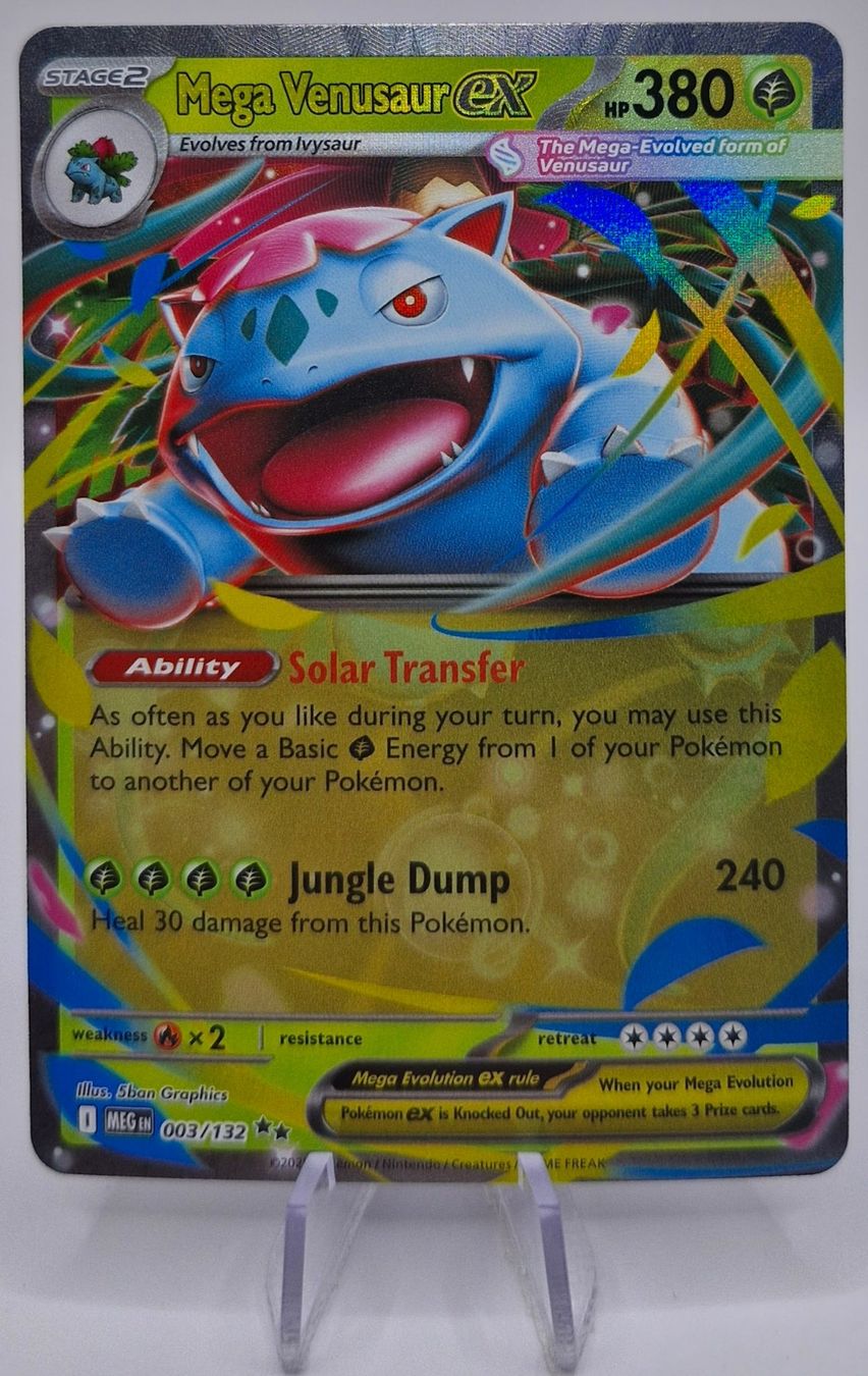 Mega Venusaur EX / Bisaflor / Mega Evolution / MEG 003 (Neu (gemäss ...