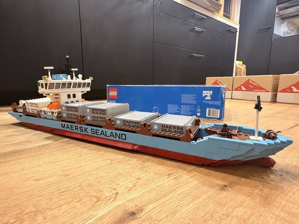 LEGO Set 10152 – Maersk Sealand Container Ship (Gebraucht) in Schwenden ...