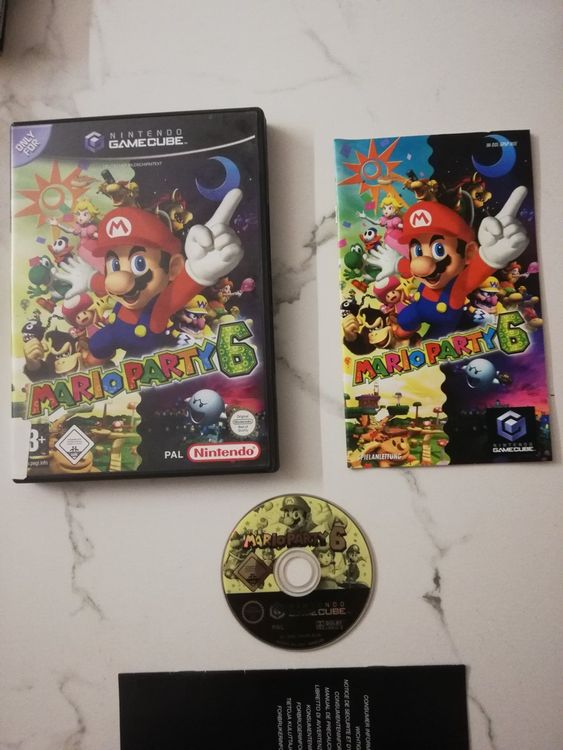 Game cube MARIO PARTY 6+ Original AnleitungTOP | Kaufen auf Ricardo