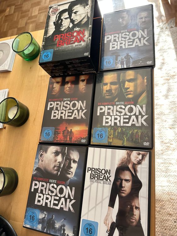 PRISON BREAK komplette Serie inkl. Final break DVD Box (Gebraucht) in ...