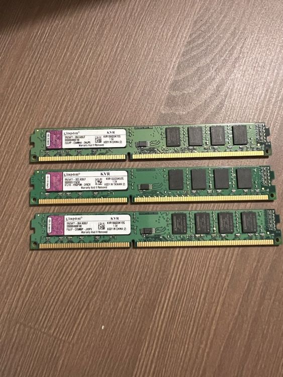 PC RAM DDR3 6GB (3x2GB) (Gebraucht) in Lausanne für CHF 8 – mit Lieferung auf Ricardo kaufen