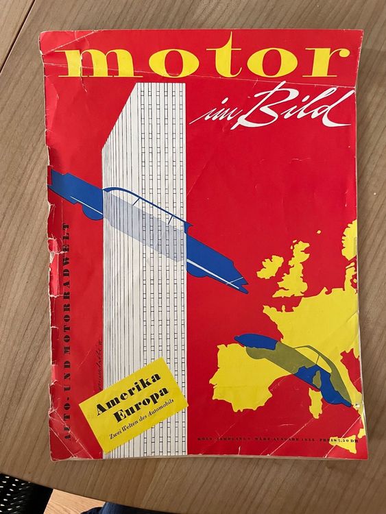 Journal Motor im Bild 1955, Jahrgang 9, März (Gebraucht) in Winterthur ...