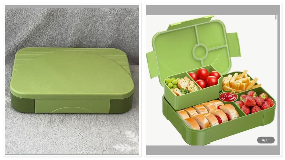 Bento Box Znünibox Lunchbox mit 6 Fächern, 1150 ml | Kaufen auf Ricardo