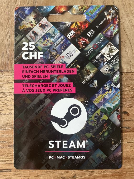 Steam Game Karte | Kaufen auf Ricardo