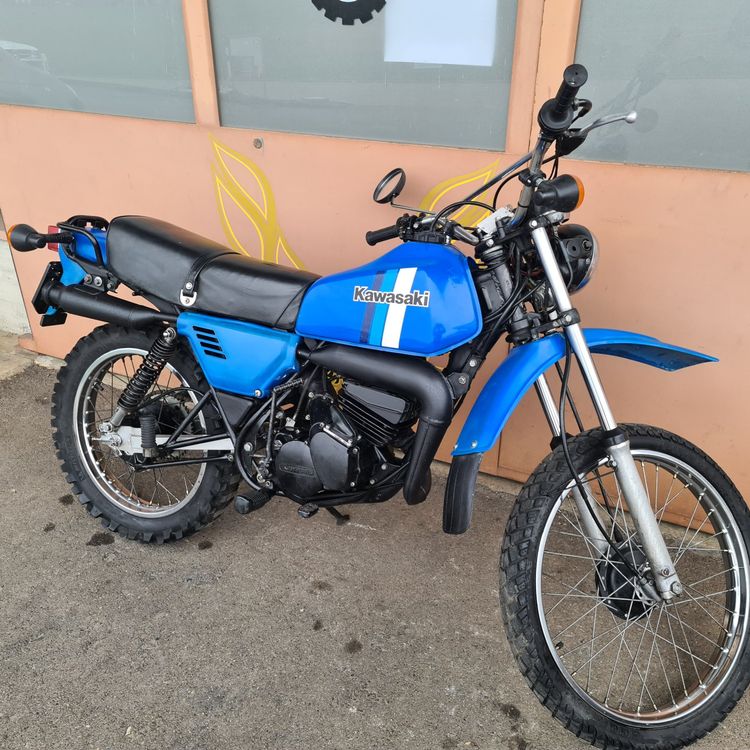 Oldtimer Kawasaki KE 125 (Gebraucht) in Windlach für CHF 2600 – nur Abholung auf Ricardo kaufen