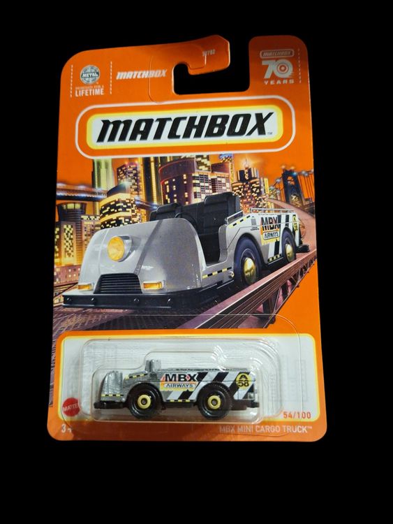 Matchbox 2023 MBX Mini Cargo Truck 54/100 L (Neu und originalverpackt ...