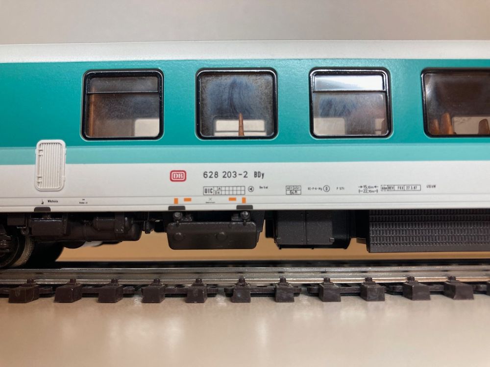 Märklin H0 3676 - Diesel-Triebwagen, BR 628 der DB, 2-teilig (Gebraucht ...