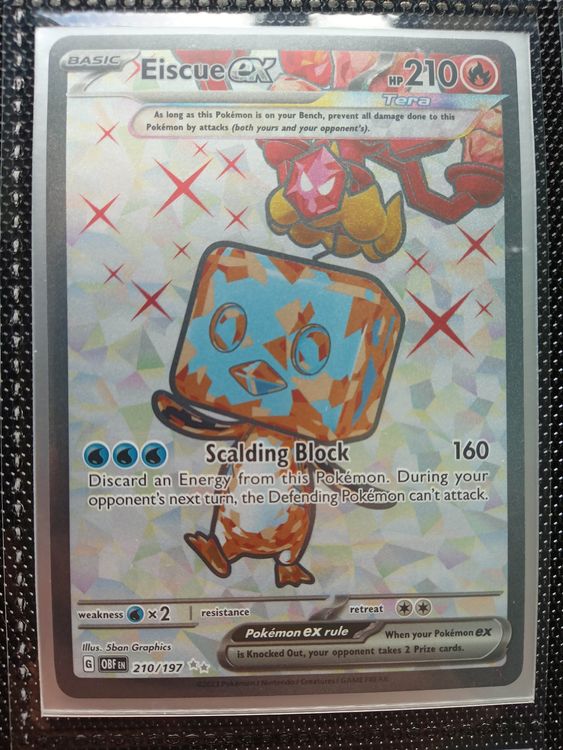 Eiscue ex - Ultra Rare Obsidian Flames (Gebraucht) in Altstätten SG für ...