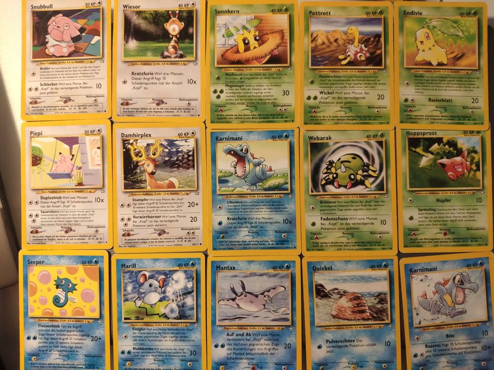 Pokemon Neo Genesis Set 3 (Gebraucht) in Winterthur für CHF 6.9 – mit ...