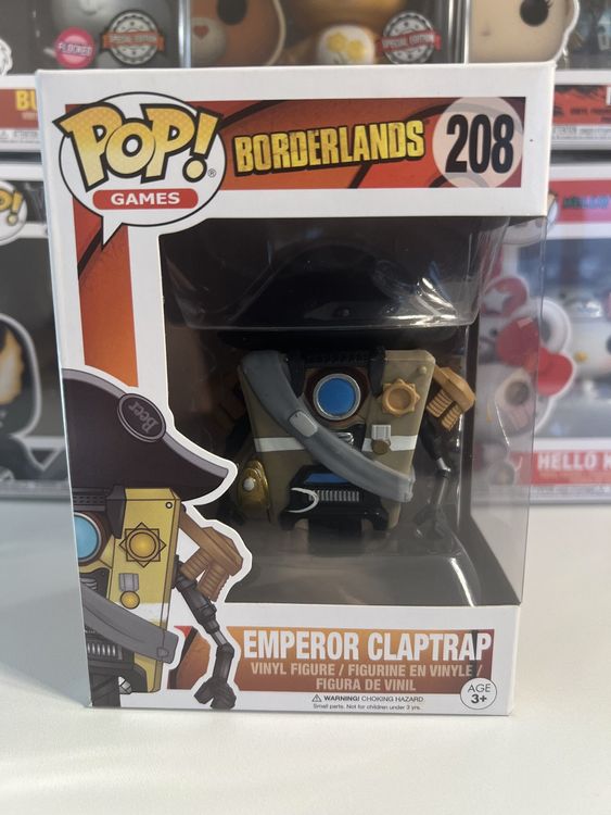 Funko POP! Games Borderlands Emperor Claptrap (Neuf avec emballage d ...