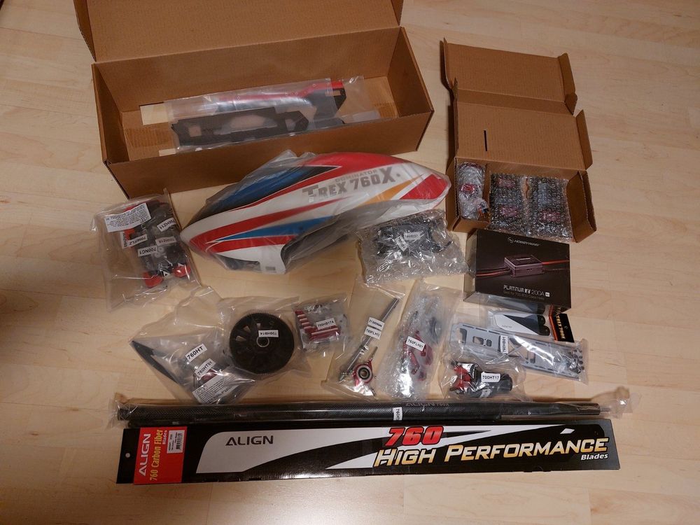 Align T-REX 760X TOP COMBO mit Regler Platinum Pro 200A | Kaufen auf ...